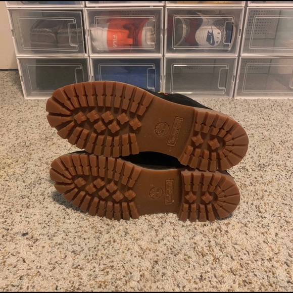 Timberland | Shoes | Champion X Timberlands Premium Black Boots | Poshmark